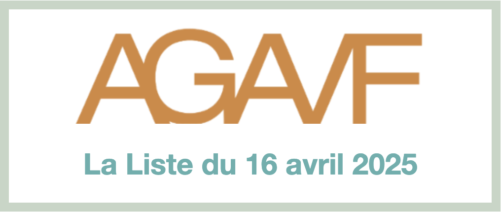La Liste du 16 avril 2025 - AGAVF